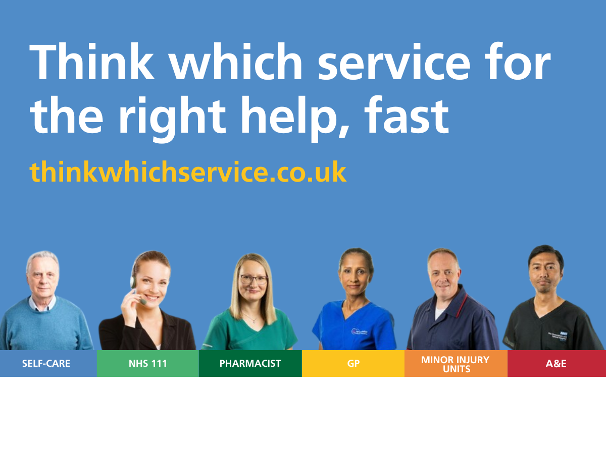 Think which service - NHS Shropshire, Telford and Wrekin